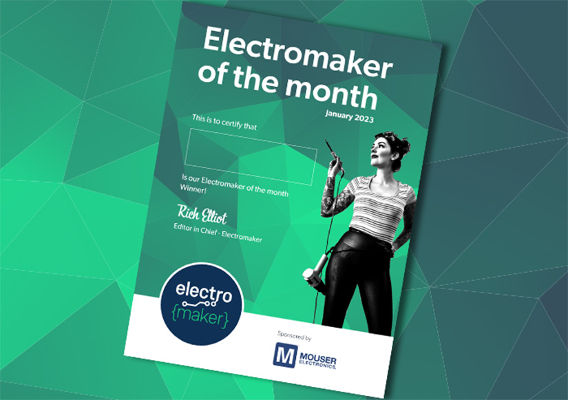 Electromaker of the Month - May 2023 Winners